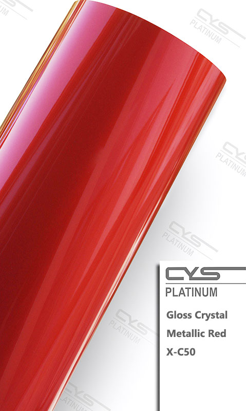 Platinum Gloss Metallic: Crystal Red X-C50 — CWS USA
