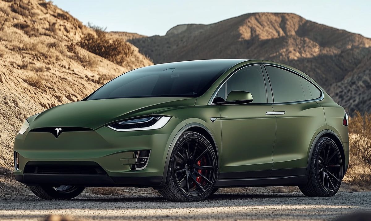 COLOR PPF Matte Metallic: Military Green CWS-SM162 — CWS USA